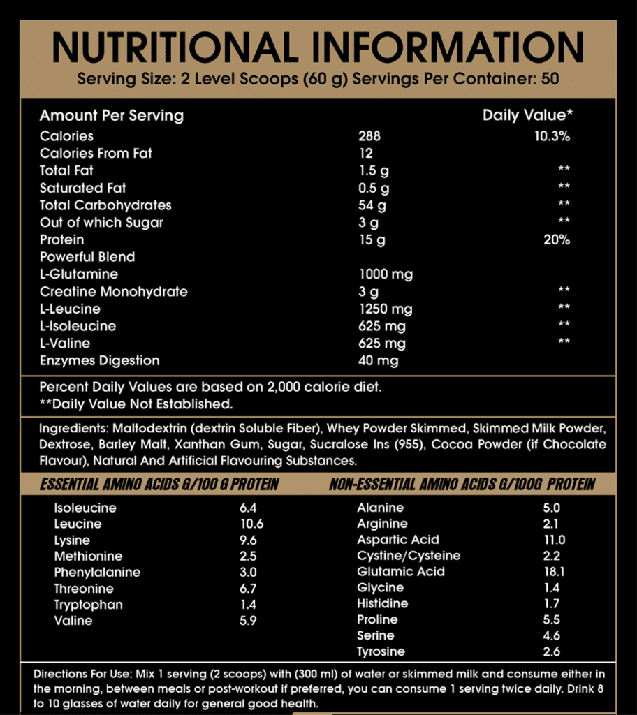 Regular Mass Gainer 3kg + Beginner Whey Protein 1Kg - 26 Inches Nutrition